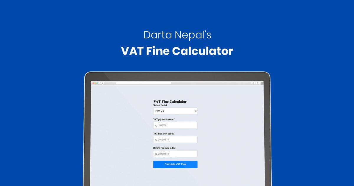 VAT Fine Calculator - Darta Nepal